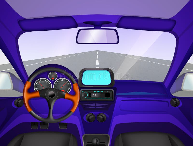 Illustration of the Inside of the Machine Stock Illustration ...