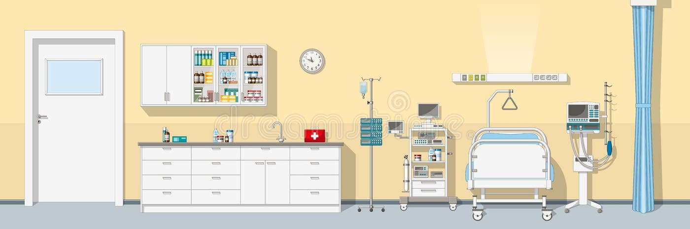 Medical Icu Cartoon Stock Illustrations – 210 Medical Icu Cartoon Stock ...