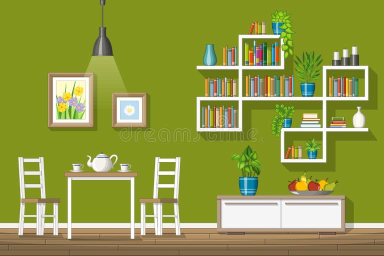 Cartoon Dining Room Stock Illustrations – 6,575 Cartoon Dining Room ...