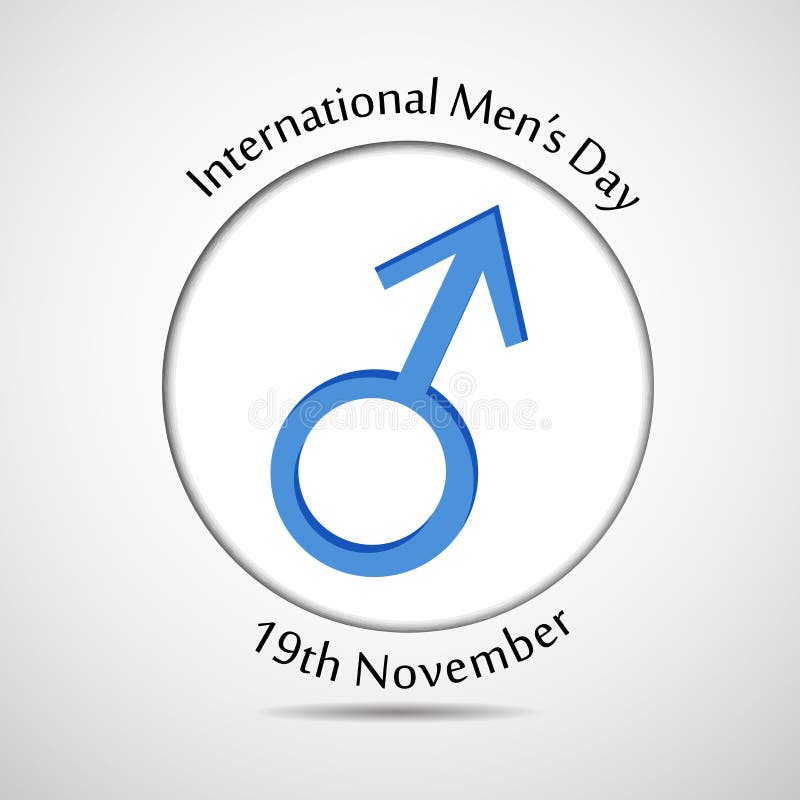 Illustration of International Men`s Day Background Stock Vector ...