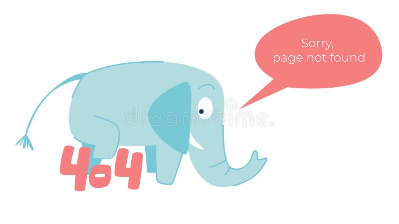 Not Found Funny Stock Illustrations – 500 Not Found Funny Stock ...