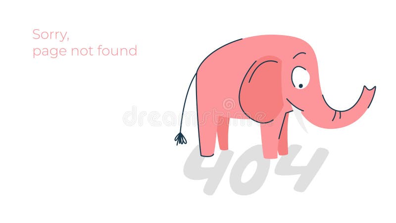 Not Found Funny Stock Illustrations – 500 Not Found Funny Stock ...