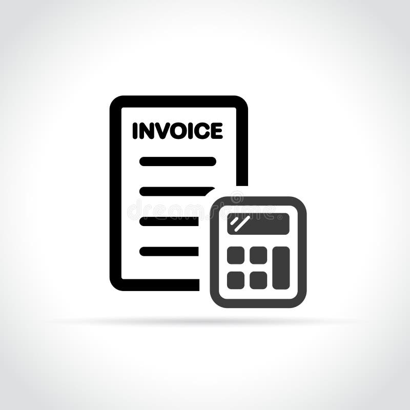 Invoice icon with pound stock vector. Illustration of payment - 182893230