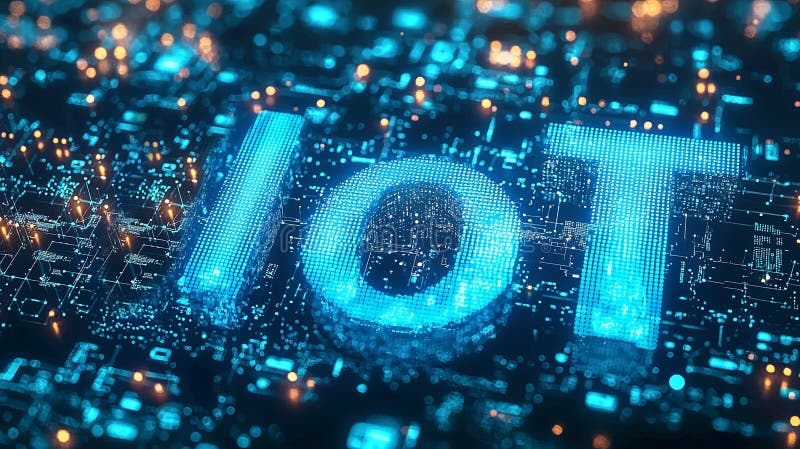 Digital Visual Representation of IoT and Technological Connectivity in ...