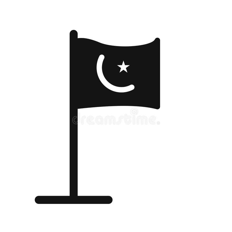 Illustration Islamic Flag Icon for Personal and Commercial Use. Stock ...