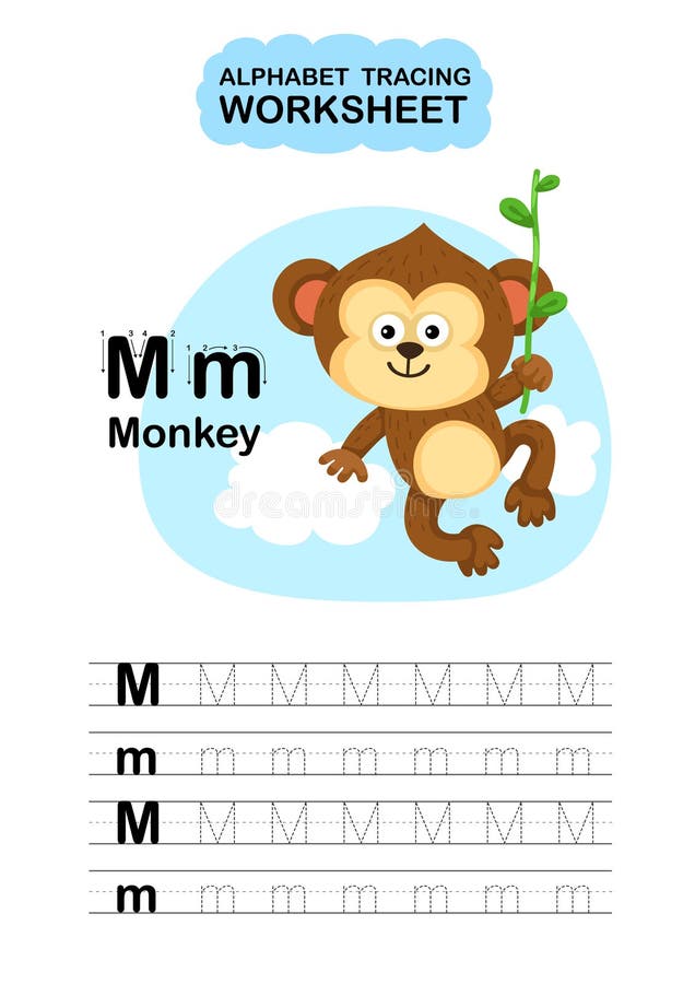 Monkey Worksheet Stock Illustrations – 1,535 Monkey Worksheet Stock ...