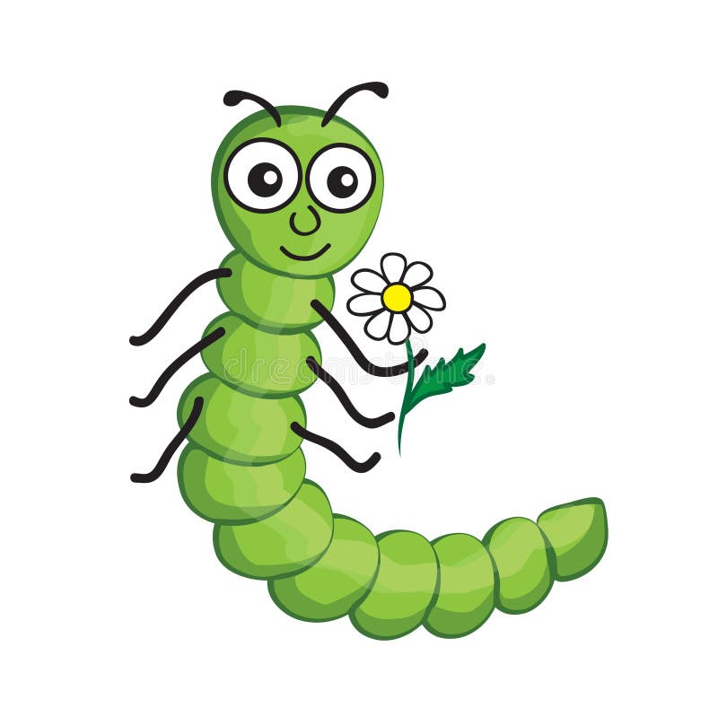 Illustration grub cartoon stock vector. Illustration of insect - 37523805