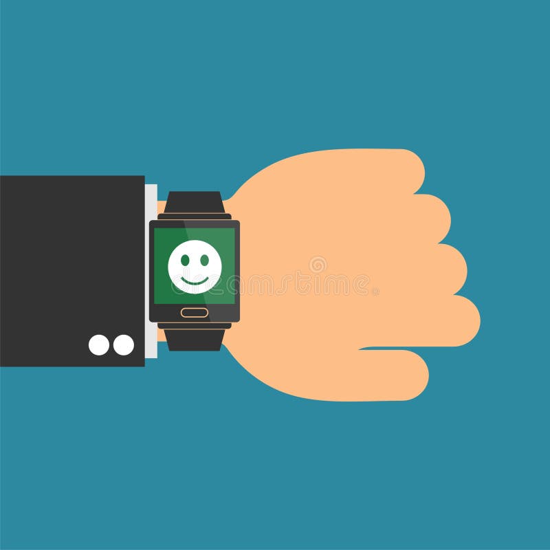 Watch Smile Gives Award To The Best Employee Stock Vector ...
