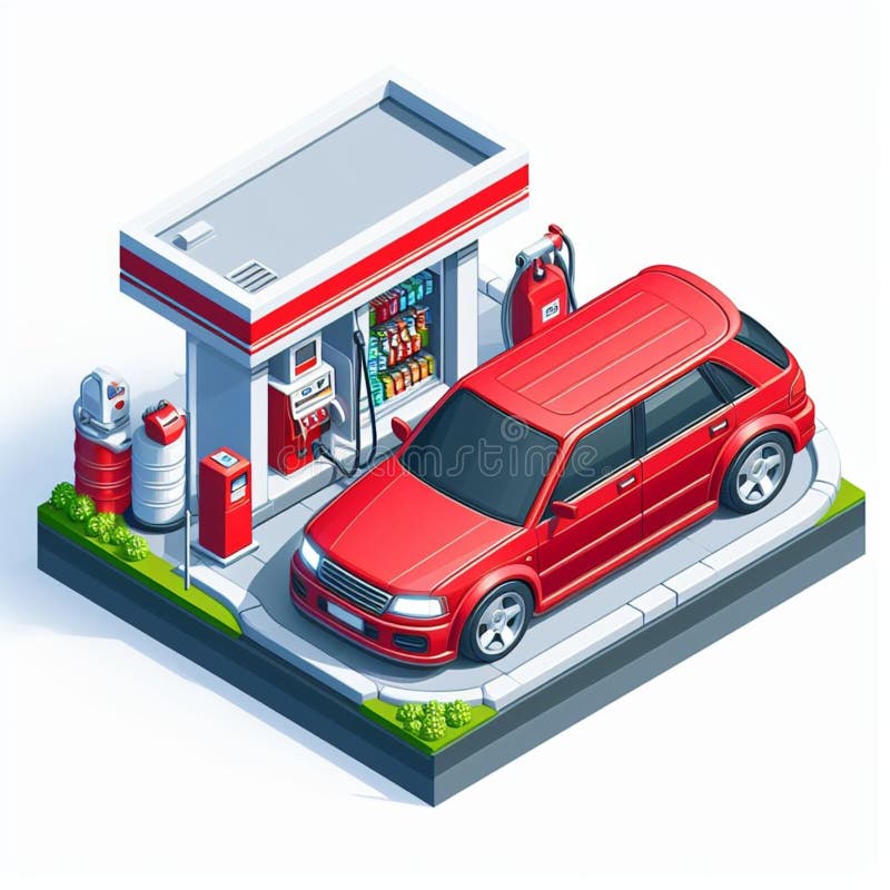 Illustration of an Isolated Van on a White Background is Suitable for ...