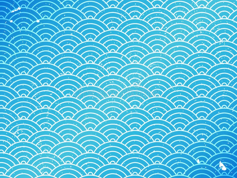 Japanese pattern Blue stock vector. Illustration of august - 181582706