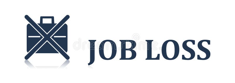 Concept of job loss stock illustration. Illustration of worker - 229234329