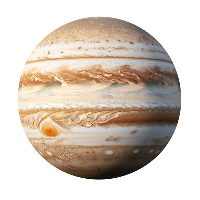 Jupiter Planet 3d Vector Illustration. Stock Vector - Illustration of ...