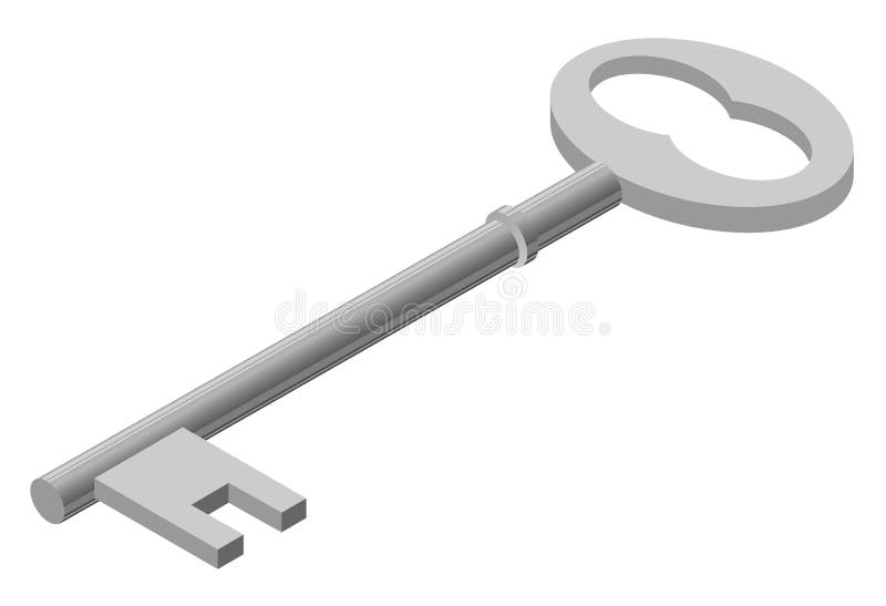 Key To Unlock the Lock and Solve Jigsaw Puzzle Stock Vector ...