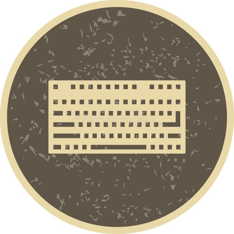 Illustration Keyboard Icon for Personal and Commercial Use. Stock ...