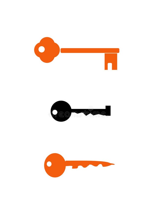 An Illustration of the Keys Stock Vector - Illustration of classic ...