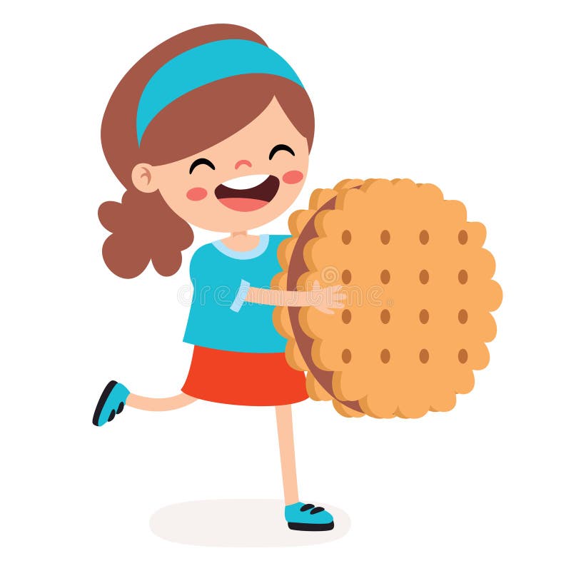 Boy Eating Biscuit Stock Illustrations – 65 Boy Eating Biscuit Stock ...