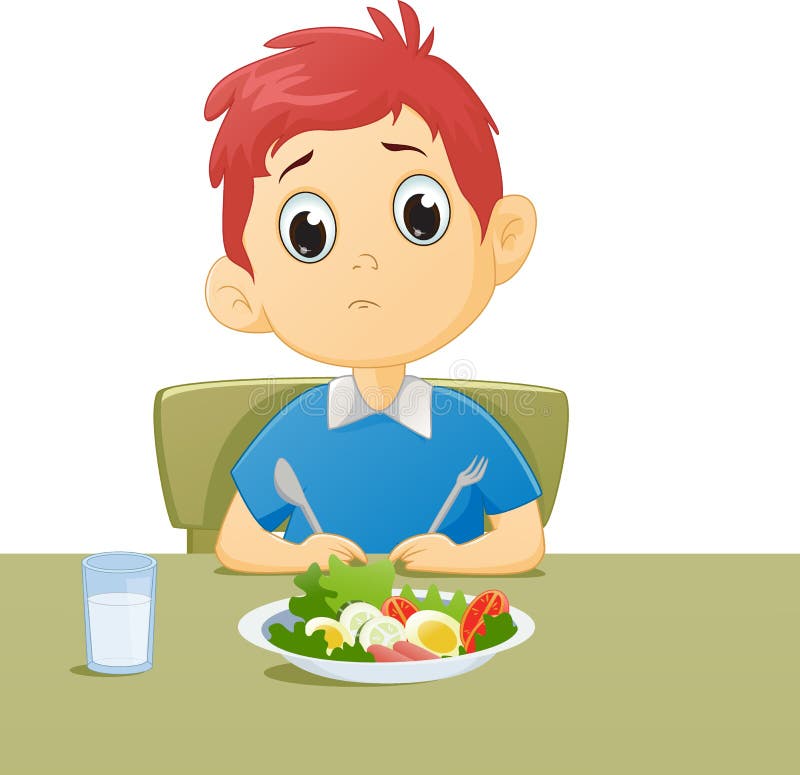 Sad Kid Meal Stock Illustrations – 184 Sad Kid Meal Stock Illustrations ...