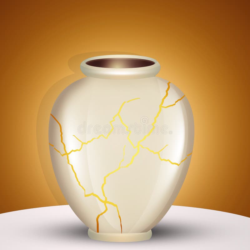 Kintsugi Stock Illustrations – 1,860 Kintsugi Stock Illustrations ...
