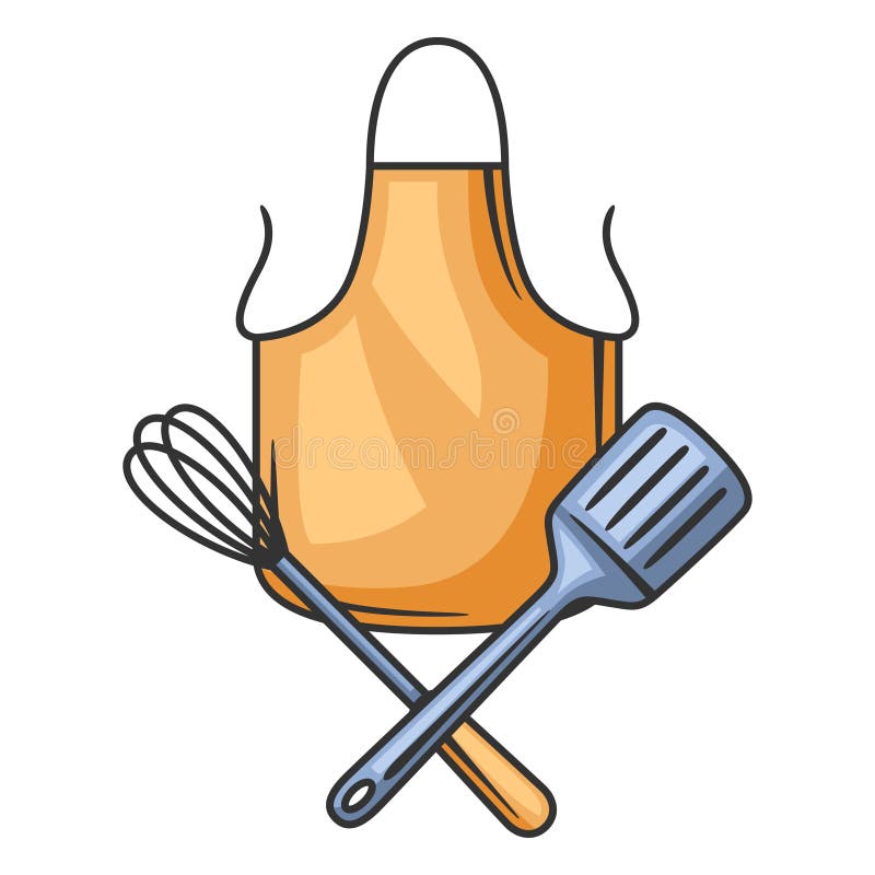 Illustration of Kitchen Utensils. Cooking Tools for Home and Restaurant ...