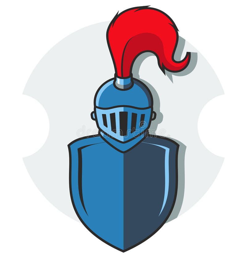 Cavalier Mascot Logo stock vector. Illustration of high - 17544075