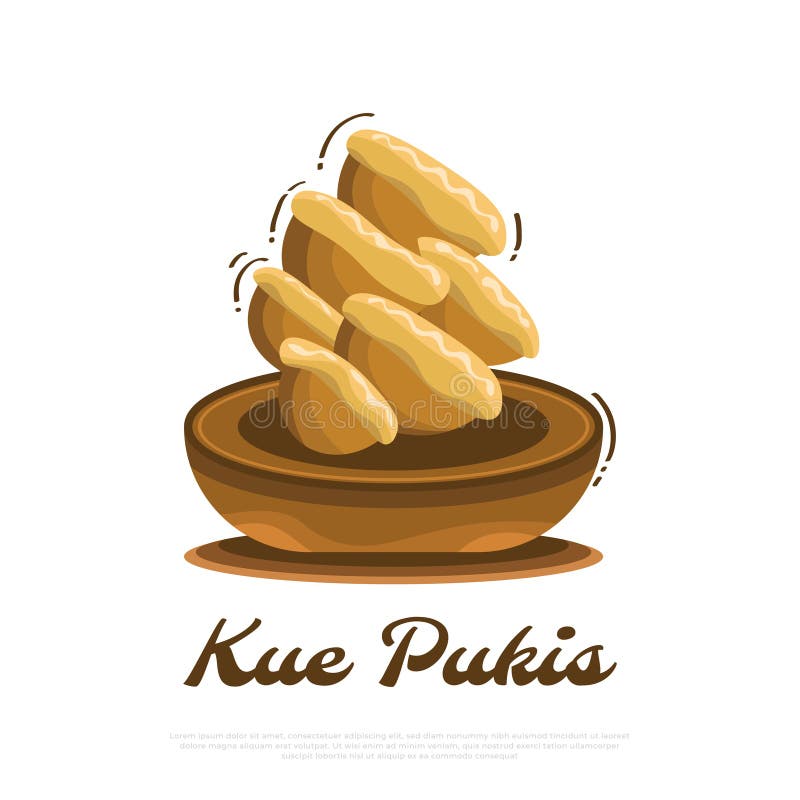 Illustration of Kue Pukis, Indonesian Traditional Cake. Kue Pancong ...