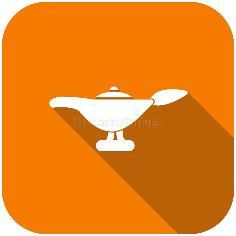 Illustration Lamp Icon for Personal and Commercial Use. Stock ...