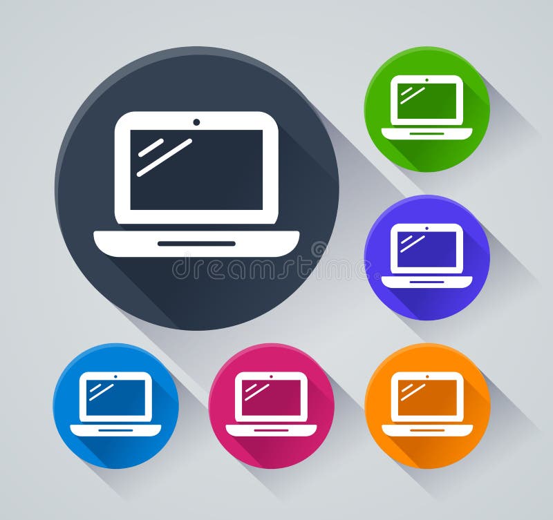 Laptop Icons Stock Illustrations – 102,454 Laptop Icons Stock ...