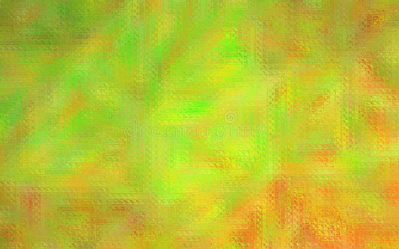 Illustration of Lemon Yellow and Red Bright Mosaic through Glass Bricks ...