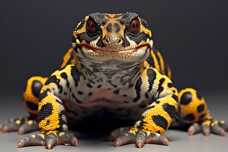 Leopard Gecko (Eublepharis Maculatus) AI Generated Stock Illustration ...