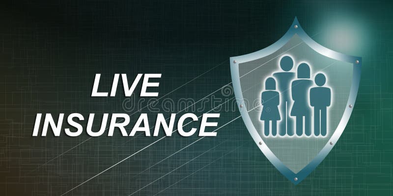 Concept of Life, Home and Auto Insurance Stock Image - Image of ...