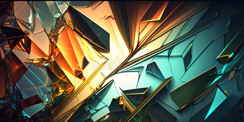 Illustration on Light Backdrop. Colorful Abstract Pattern Background ...