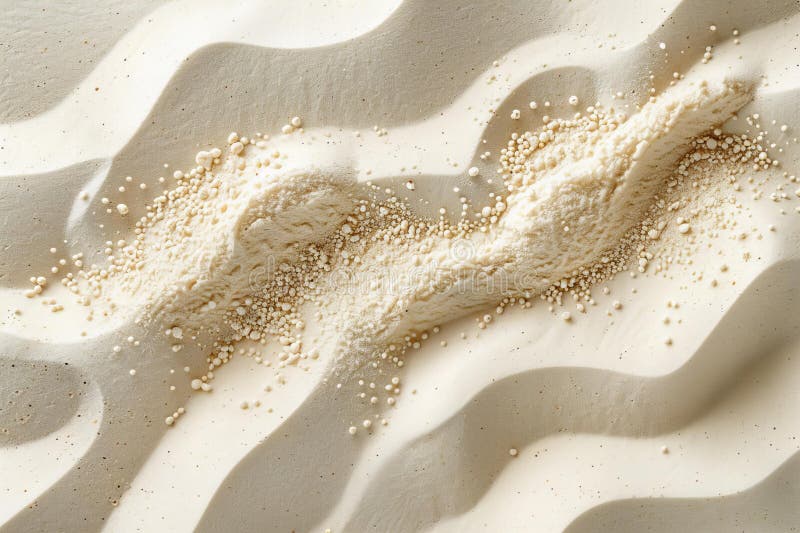 Illustration of Light Beige Sand Texture Background, Beige Color, White ...