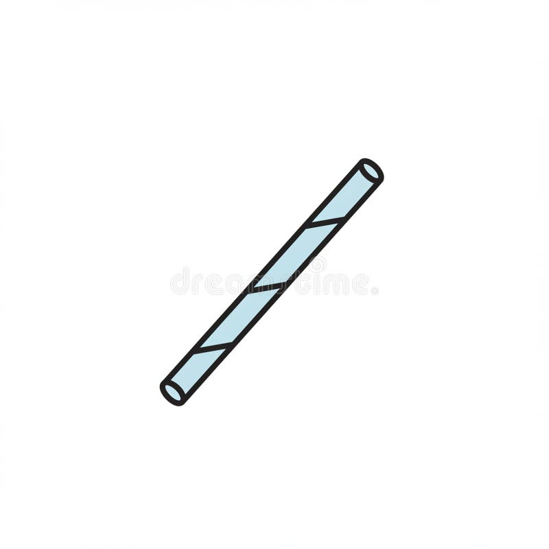 Light Blue Plastic Straw Stock Illustrations – 541 Light Blue Plastic ...