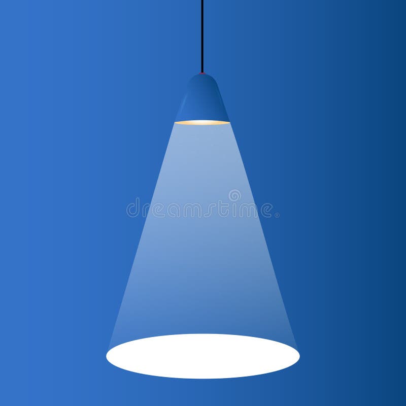 Illustration of Light Bulb with Light Ray for Product Promotion ...