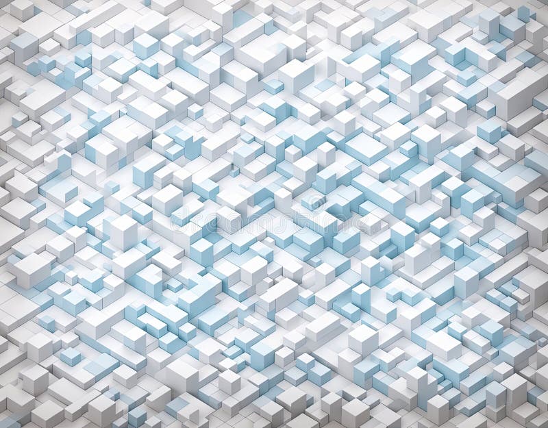 Illustration of Light Geometric Shapes. Stock Illustration ...