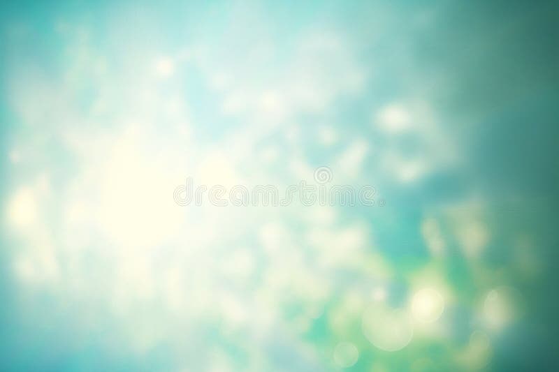 Light Green Blue Spring with Sun Shine, Abstract, Backgrounds Stock ...