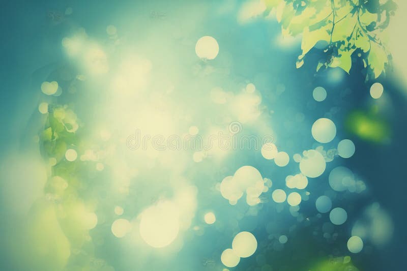 Light Green Blue Spring with Sun Shine, Abstract, Backgrounds Stock ...