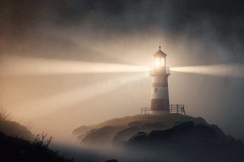 Lighthouse Beaming Stock Illustrations – 88 Lighthouse Beaming Stock ...