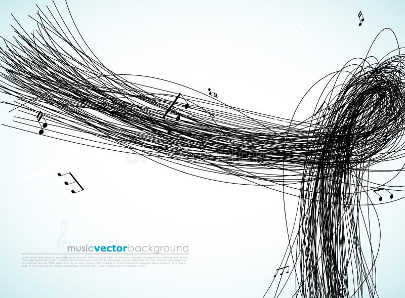 Illustration of Tunes. Vector Stock Vector - Illustration of decorative ...