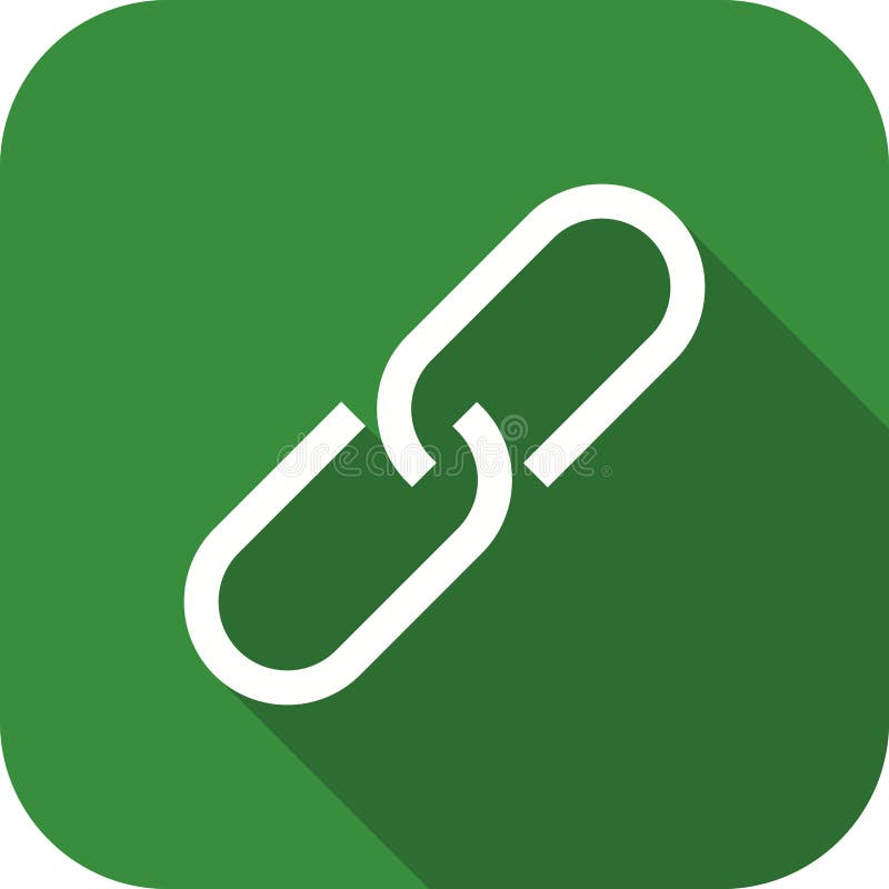 Illustration Link Icon for Personal and Commercial Use. Stock ...