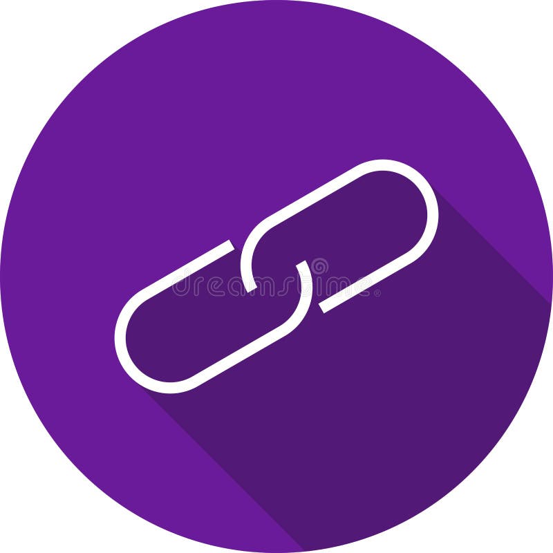Illustration Link Icon for Personal and Commercial Use. Stock ...