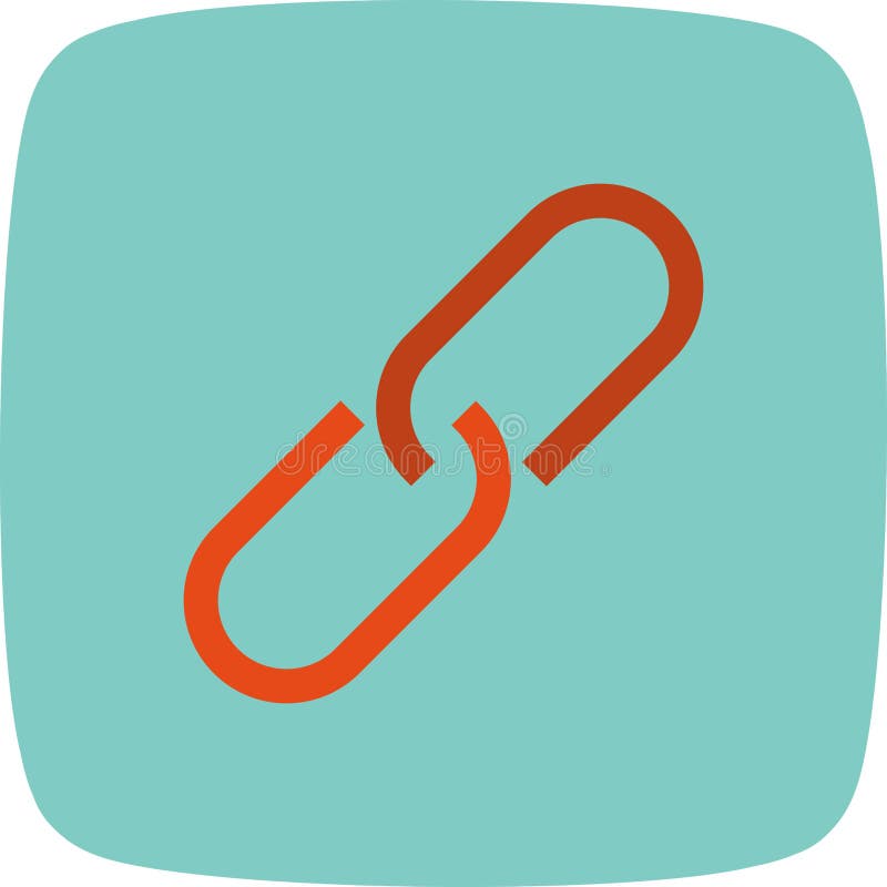 Illustration Link Icon for Personal and Commercial Use. Stock ...
