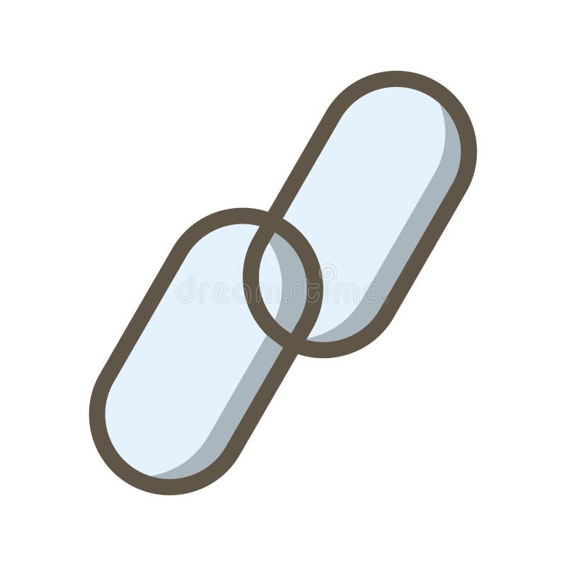 Illustration Link Icon for Personal and Commercial Use. Stock ...