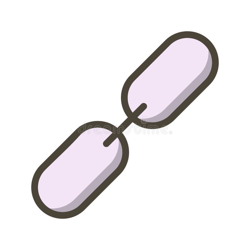 Illustration Link Sign Icon Stock Illustration - Illustration of ...