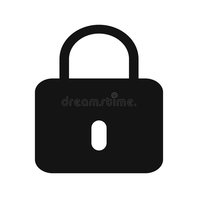Illustration Lock Icon for Personal and Commercial Use. Stock ...