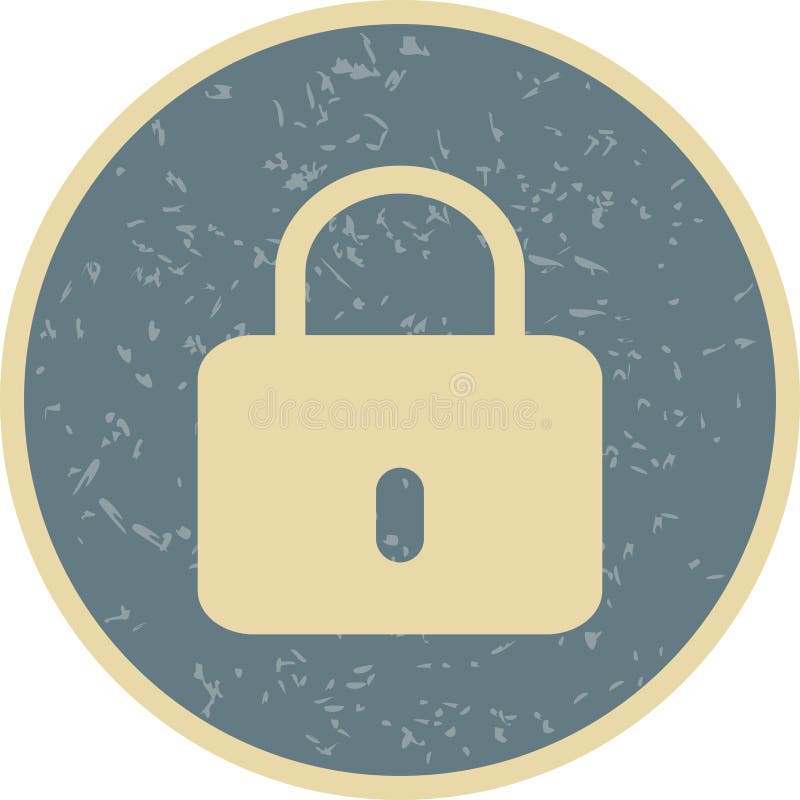 Illustration Lock Icon for Personal and Commercial Use. Stock ...