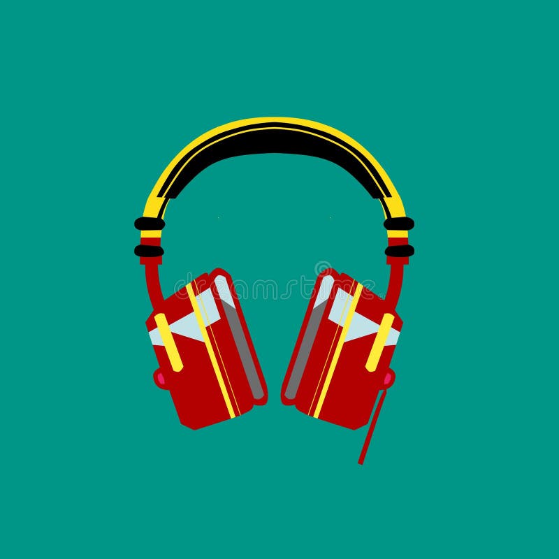 Illustration of the Logo Icon in the Form of a Bluetooth Headset Vector ...