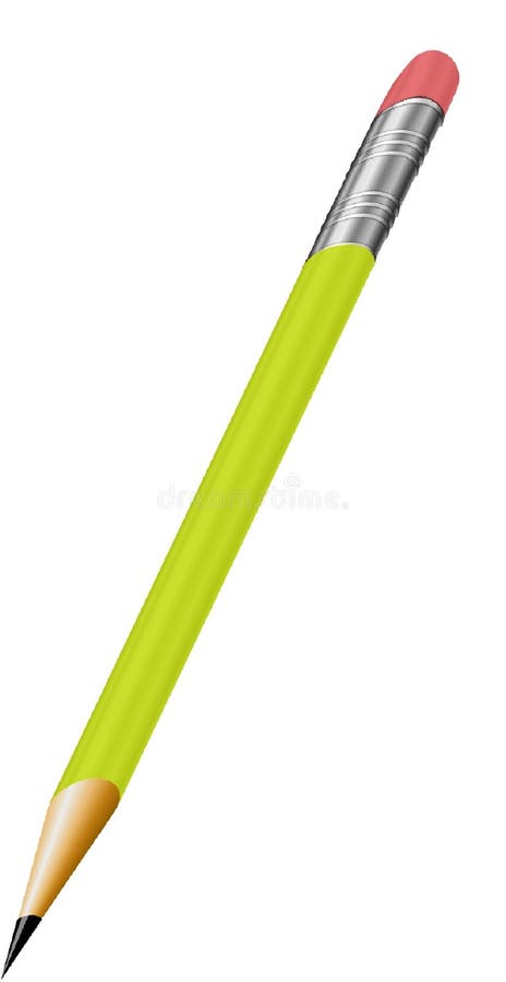 Sharp pencil stock illustration. Illustration of tool - 245189670