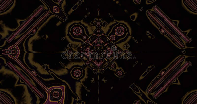 Illustration Loop Psychedelic Color and Lights Effects Square Tunnel, Psychedelic Trips ...
