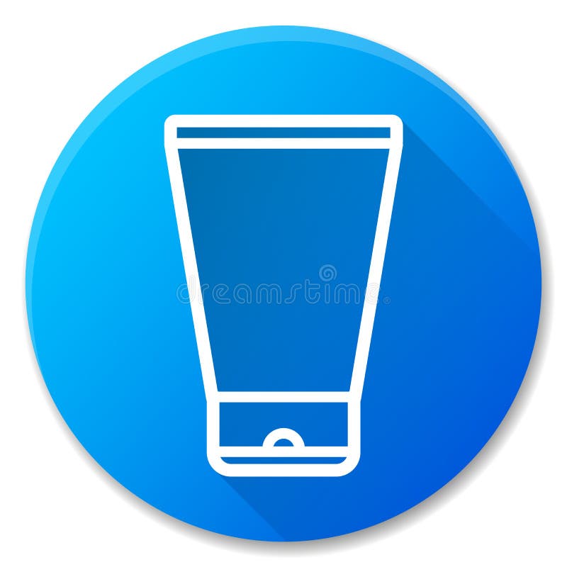 Tube of Blue Paint Icon, Cartoon Style Stock Vector - Illustration of ...